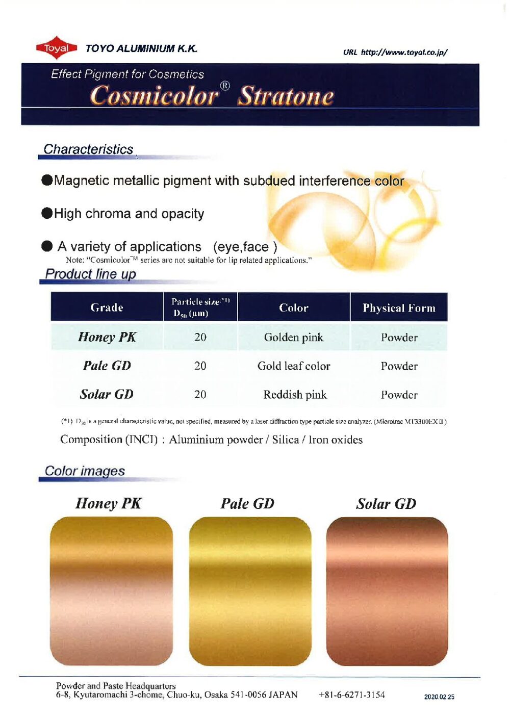 COSMICOLOR® - Toyal Europe